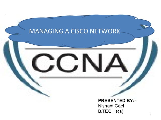CCNA SUMMER TRAINNING PPT | PPT | Computer Networking | Computing