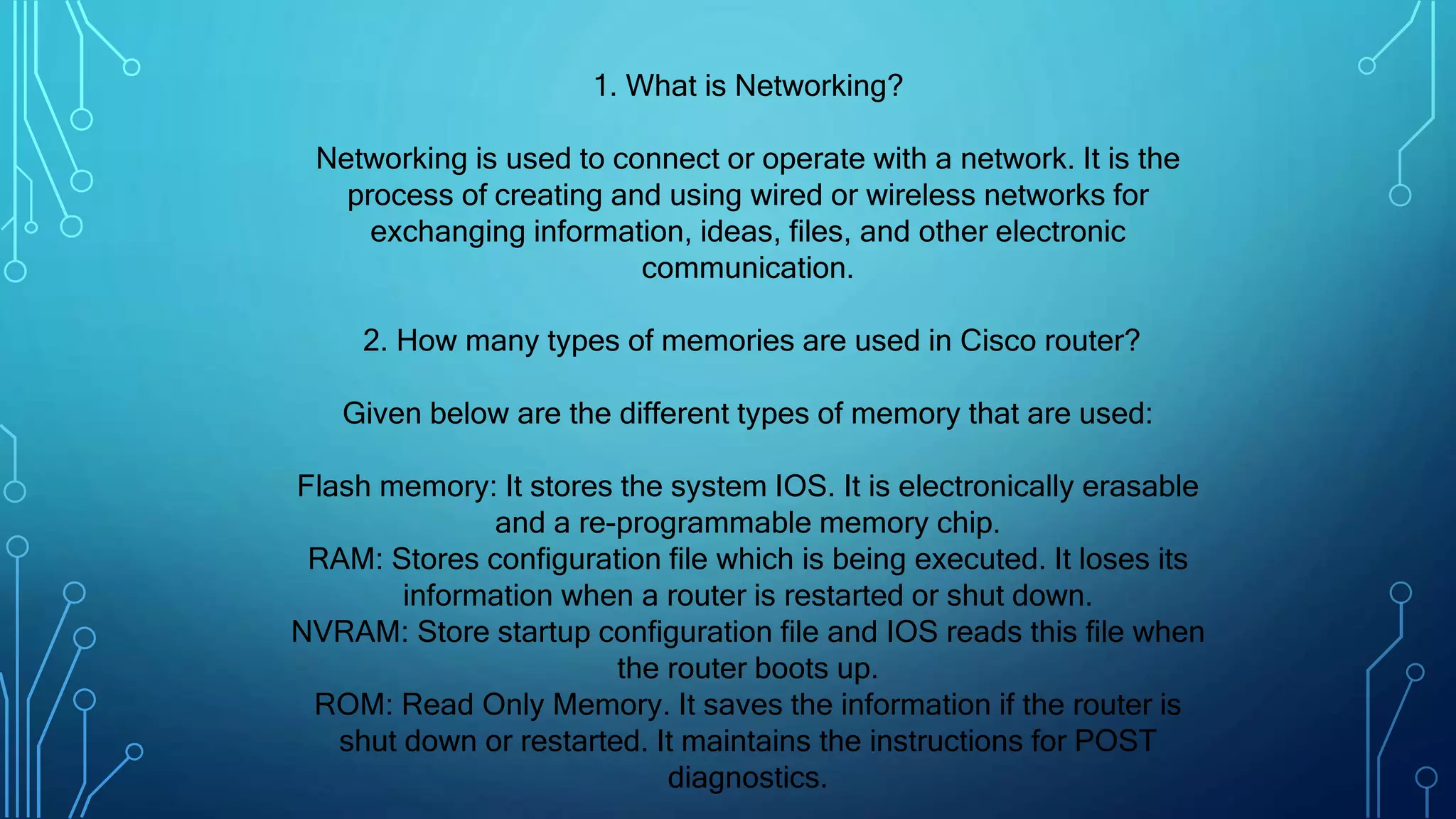 CCNA question and answer | PPT