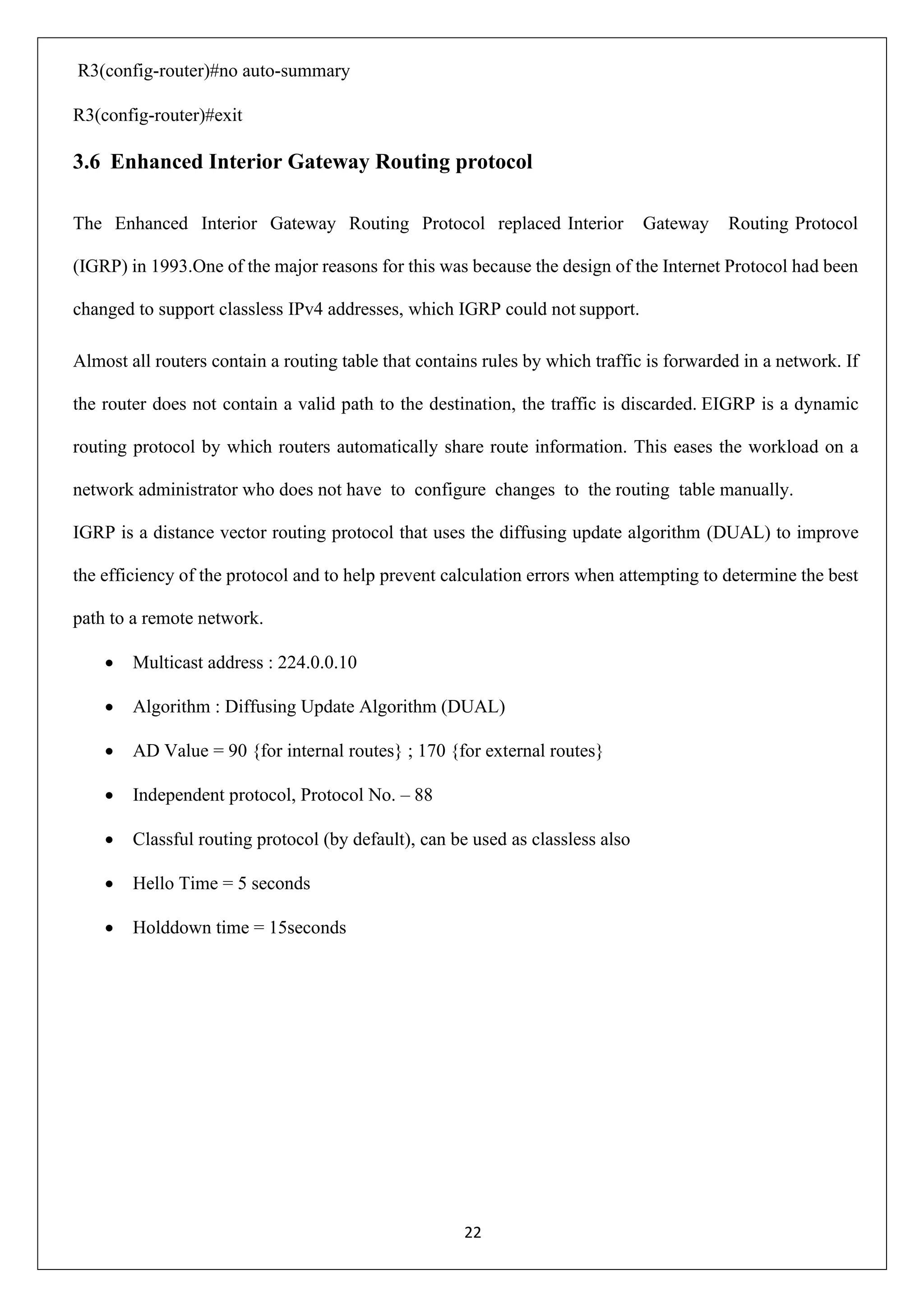 Training Report on CCNA | PDF