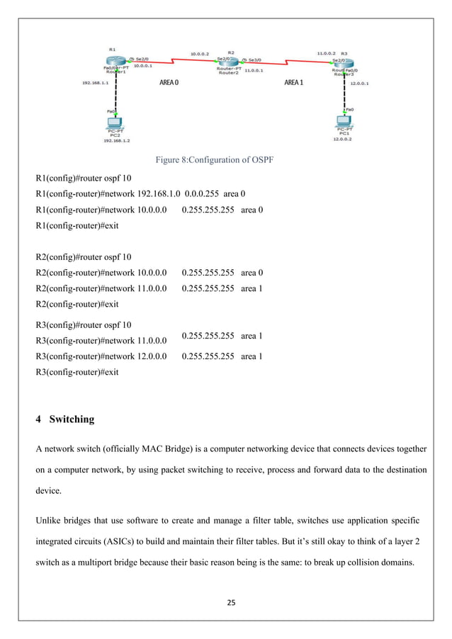 Training Report on CCNA | PDF