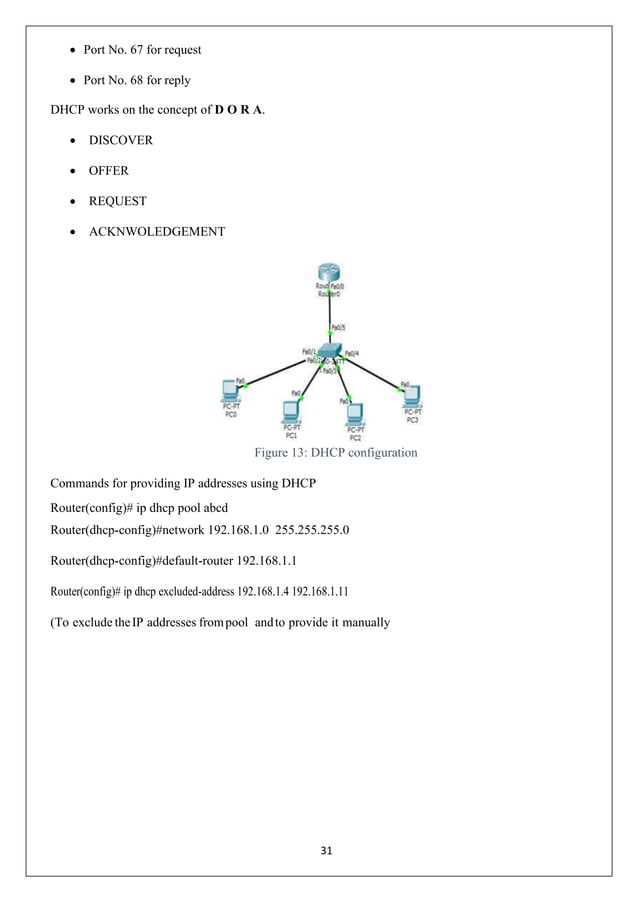 Training Report on CCNA | PDF