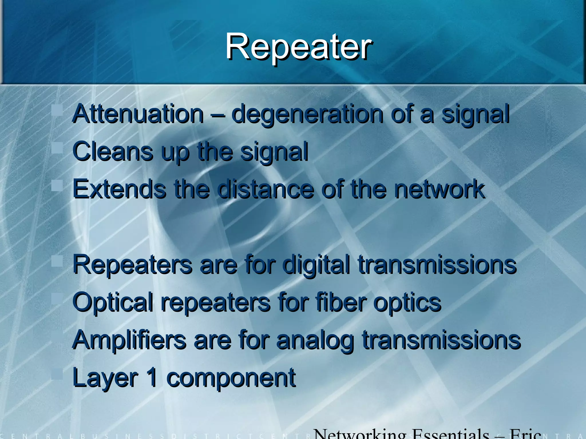 Ccna Routing And Switching Lesson 02 Network Devices Eric