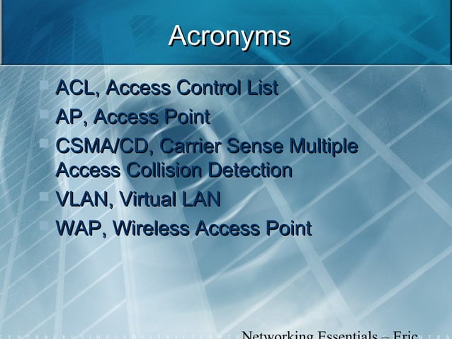 Ccna Routing And Switching Lesson 02 Network Devices Eric