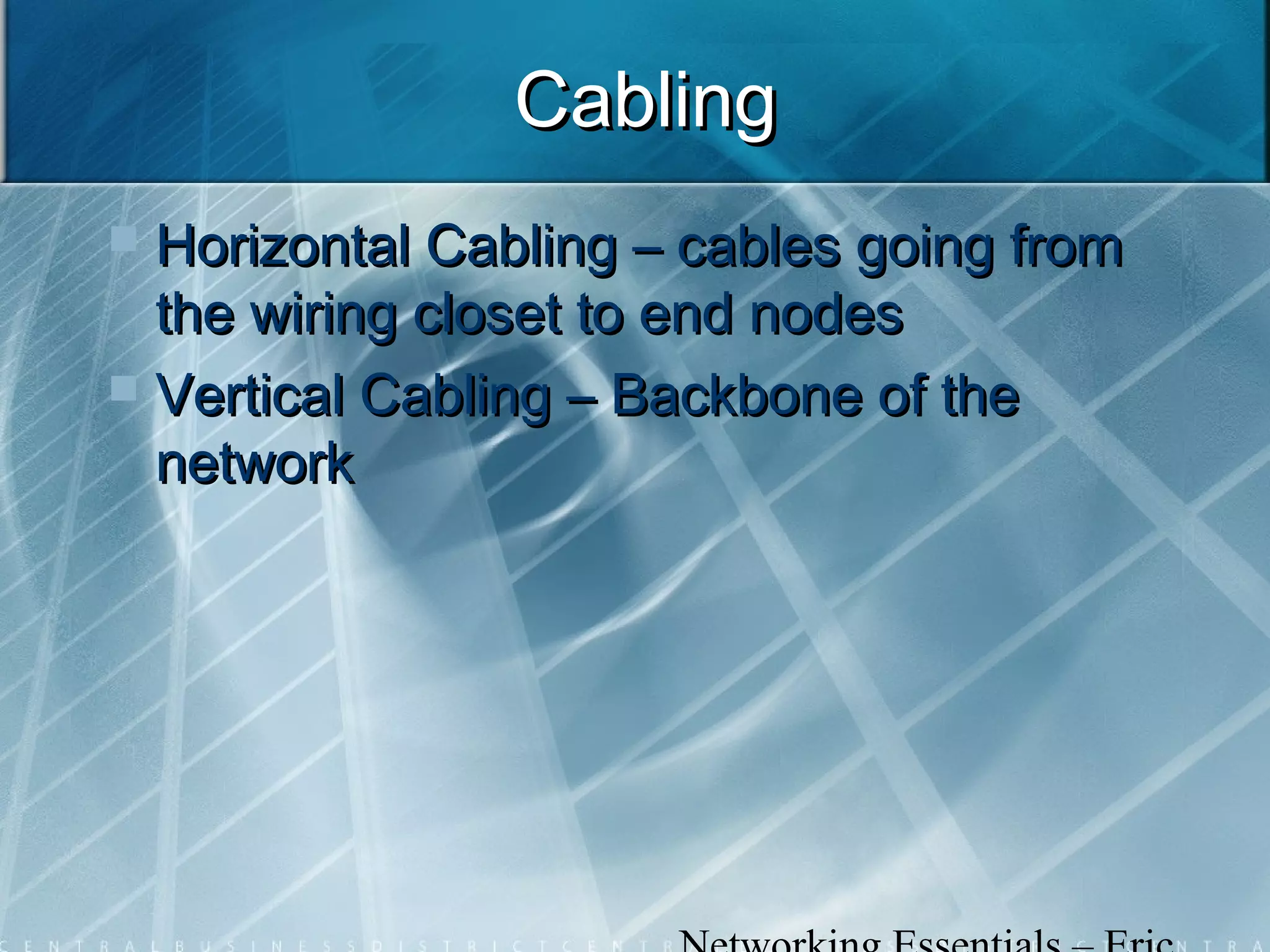 CCNA Routing and Switching Lesson 04 - Topology & Design - Eric Vanderburg | PPT