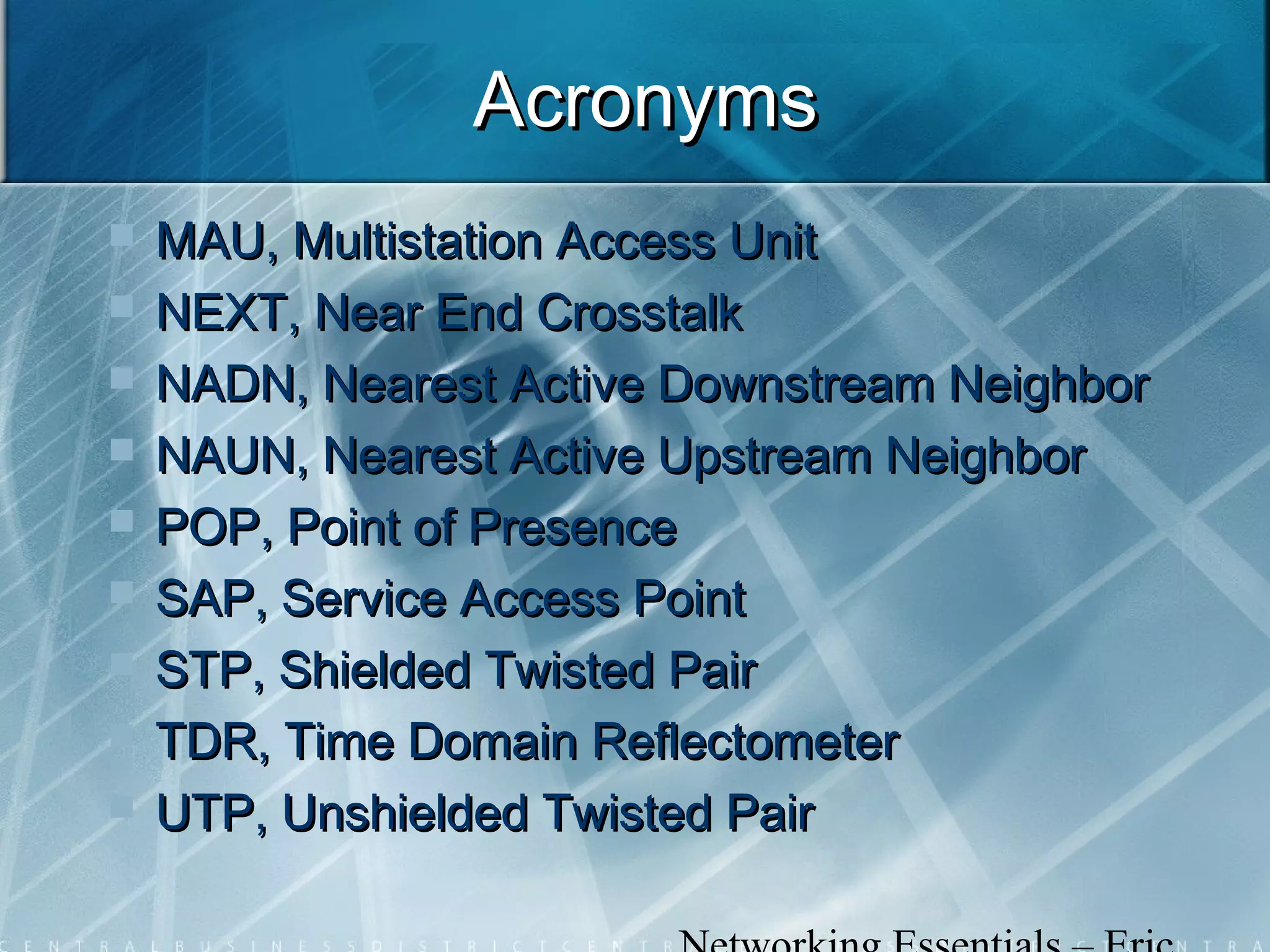 CCNA Routing and Switching Lesson 04 - Topology & Design - Eric Vanderburg | PPT