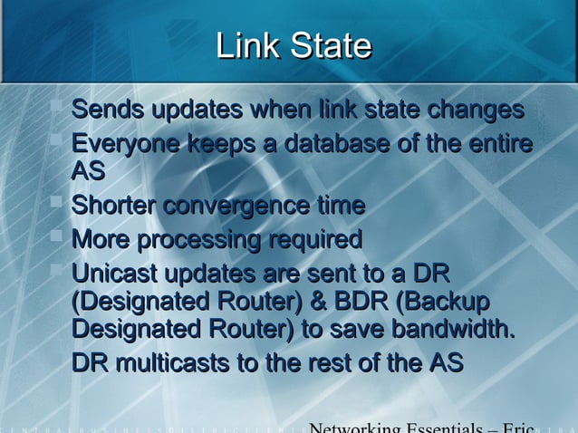 Ccna Routing And Switching Lessons 08 09 Routing Protocols Eric Vanderburg Ppt
