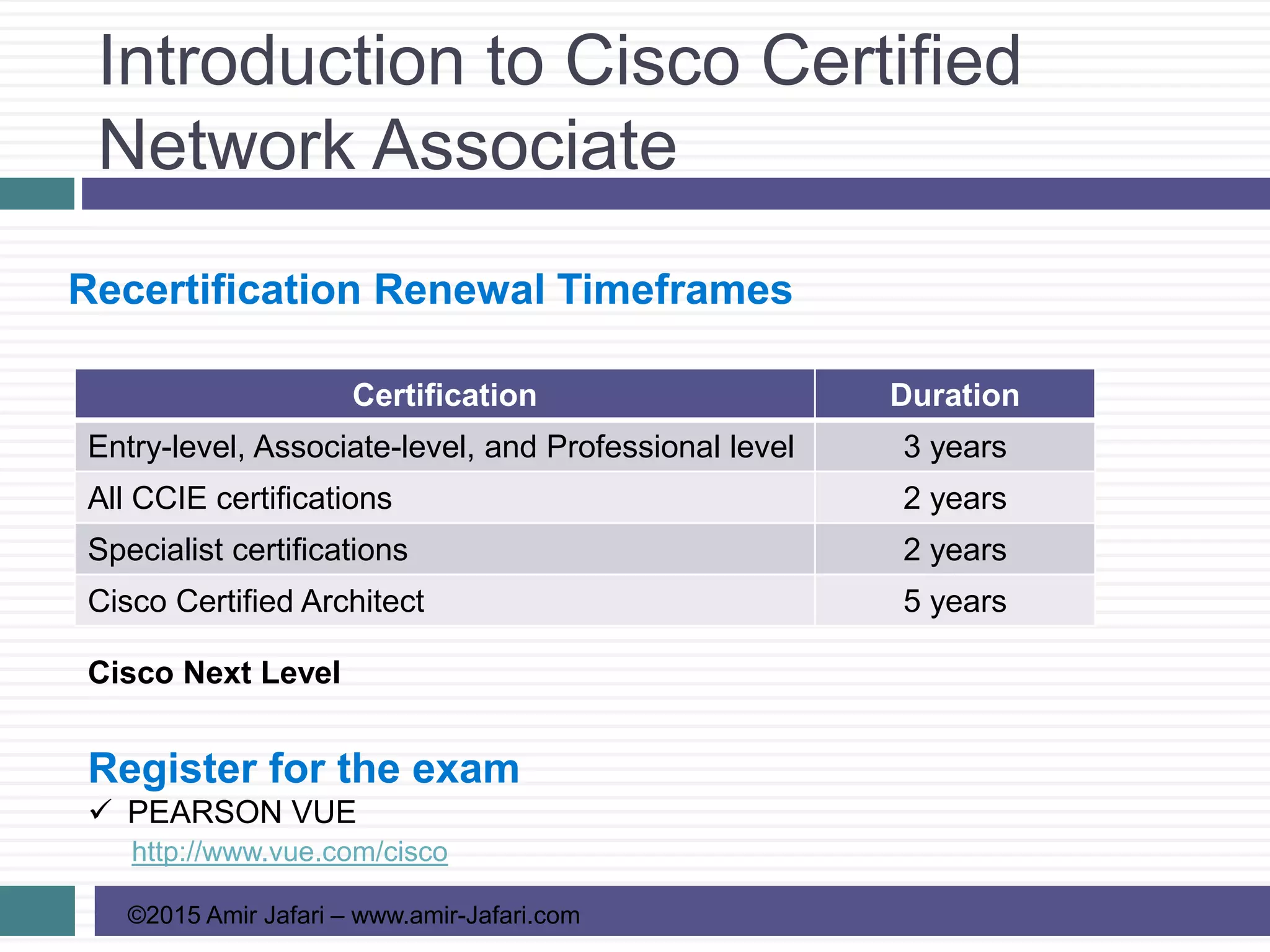 CCNA R&S-01-Introduction to Cisco Certified Network Associate | PPT