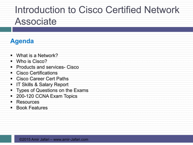 CCNA R&S-01-Introduction to Cisco Certified Network Associate | PPT