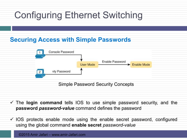 CCNA R&S-09-Configuring Ethernet Switching | PPTX