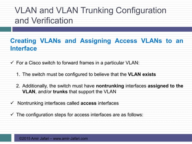 CCNA R&S-10-Implementing Ethernet Virtual LANs | PPT