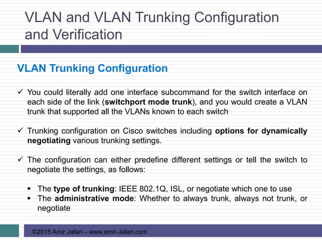 CCNA R&S-10-Implementing Ethernet Virtual LANs | PPT