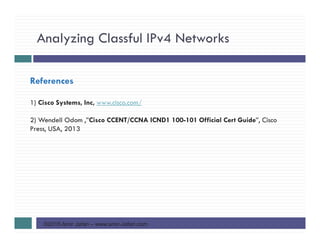 CCNA R&S-16-Analyzing Classful IPv4 Networks | PPT