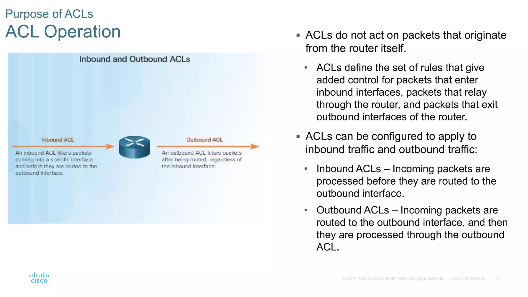 Ccna rse chp7 Access Control List (ACL) | PDF