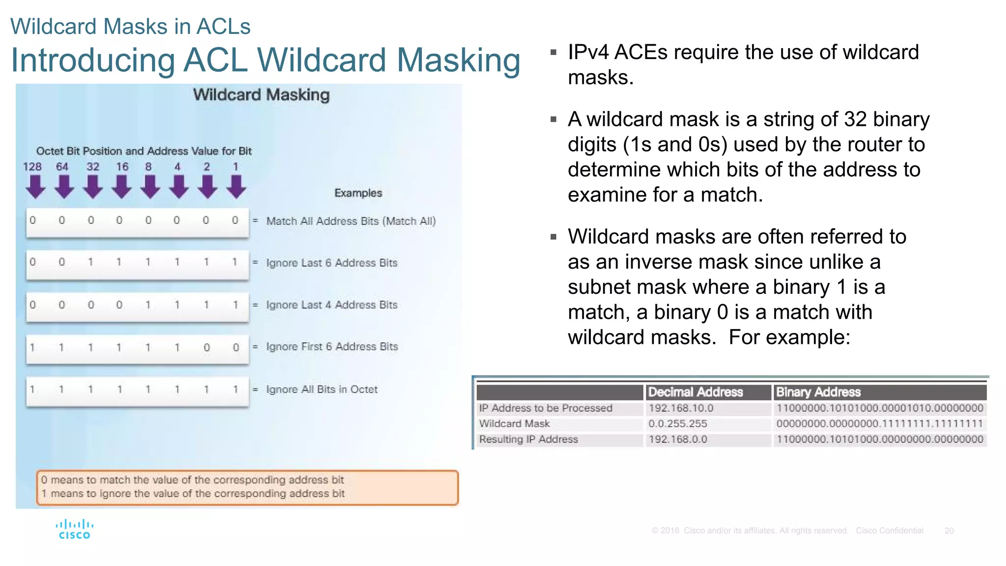 Ccna rse chp7 Access Control List (ACL) | PDF