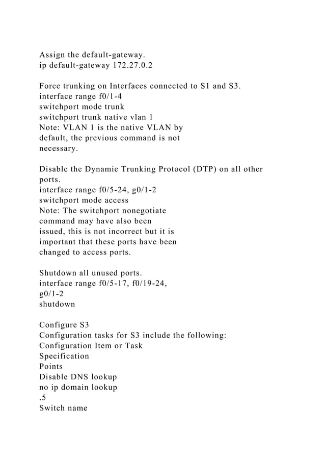 CCNA Scaling NetworksSA Exam CCNA Scaling NetworksSkills .docx ...