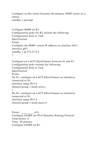 CCNA Scaling NetworksSA Exam CCNA Scaling NetworksSkills .docx ...