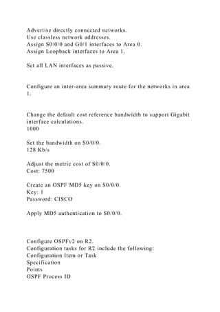 CCNA Scaling NetworksSA Exam CCNA Scaling NetworksSkills .docx ...