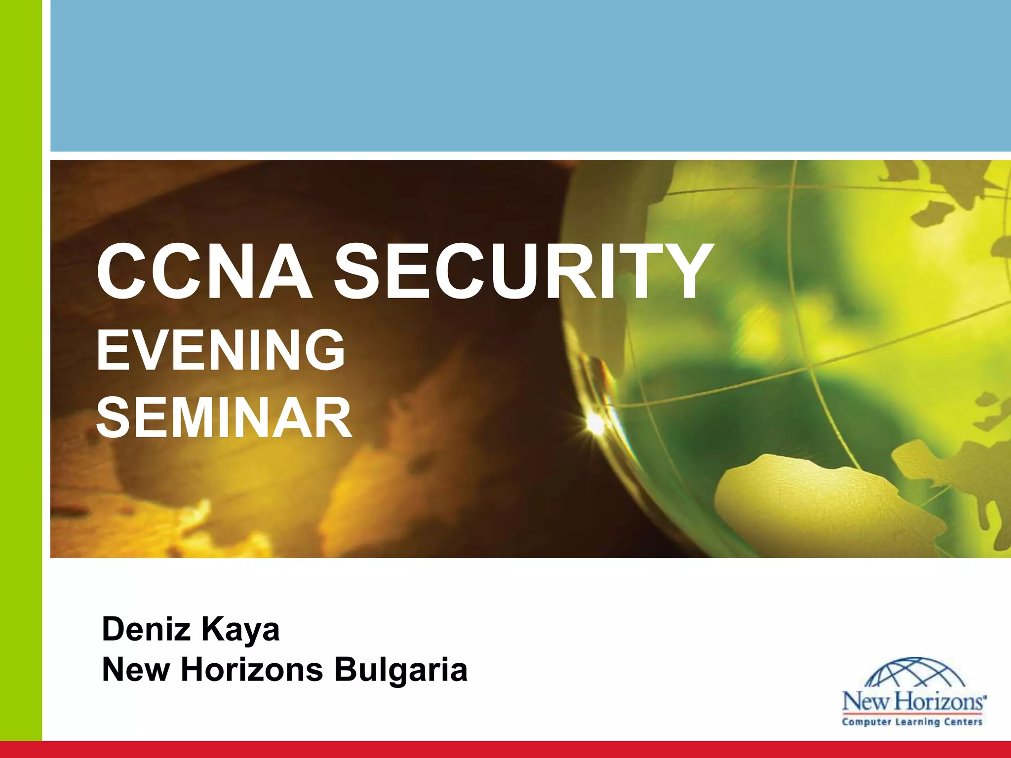 Ccna security | PPT