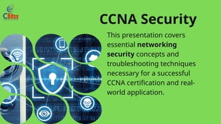 Master CCNA Certification: Build Your Networking Career | PPTX