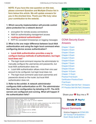 CCNA Security v2.0 Final Exam Answers 100%.pdf