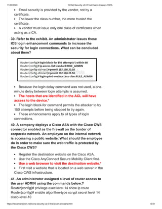 CCNA Security v2.0 Final Exam Answers 100%.pdf