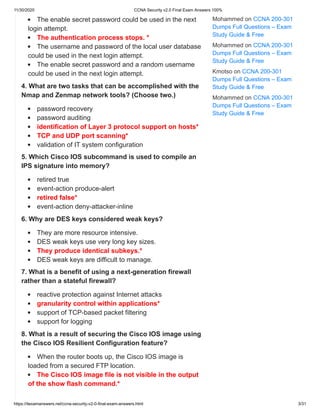 CCNA Security v2.0 Final Exam Answers 100%.pdf