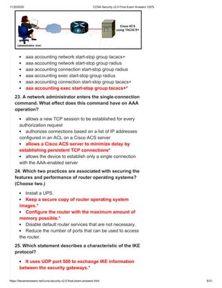 CCNA Security v2.0 Final Exam Answers 100%.pdf