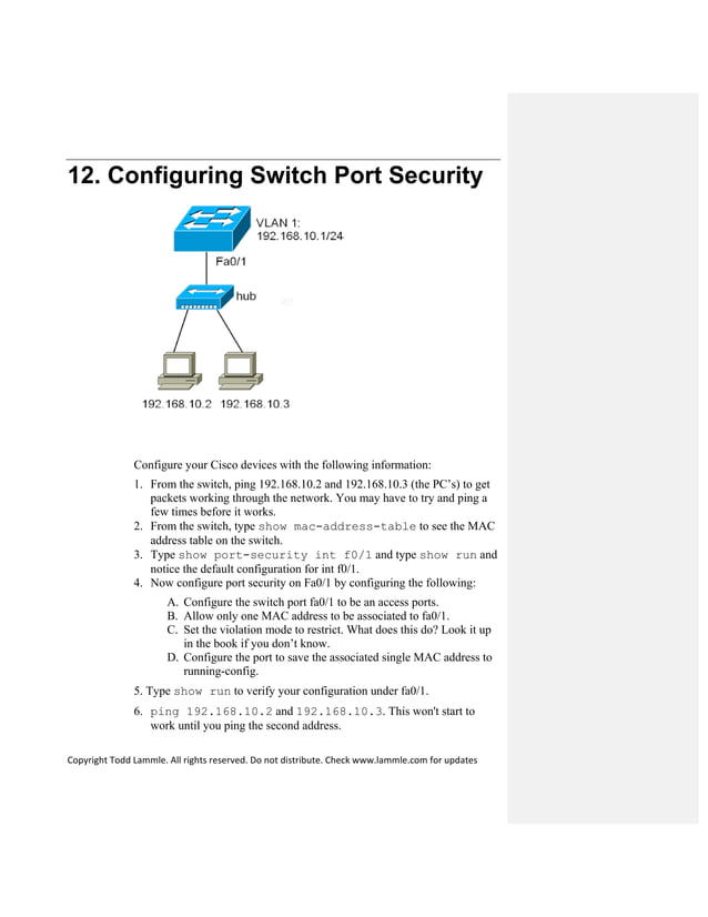 Ccna simulation exam practice guide | PDF