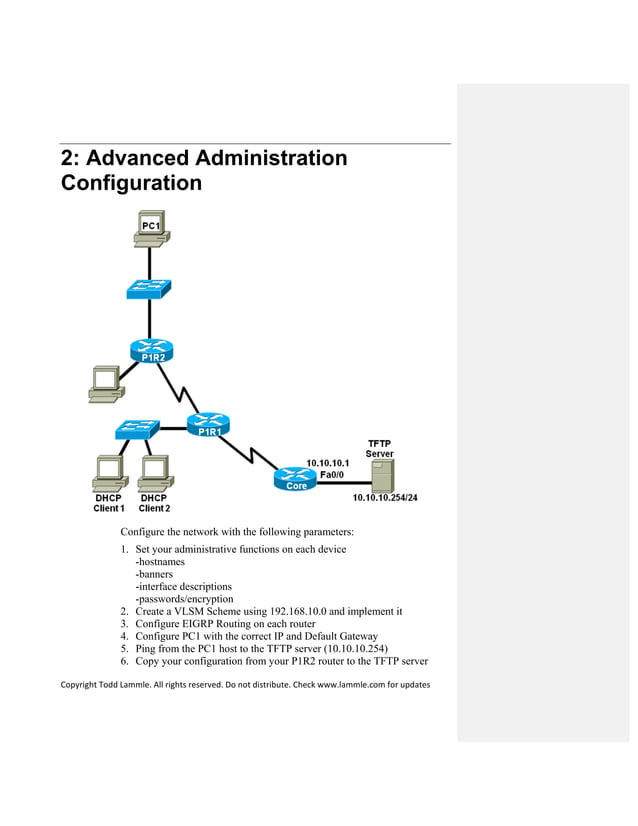 Ccna simulation exam practice guide | PDF