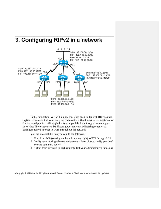 Ccna simulation exam practice guide | PDF