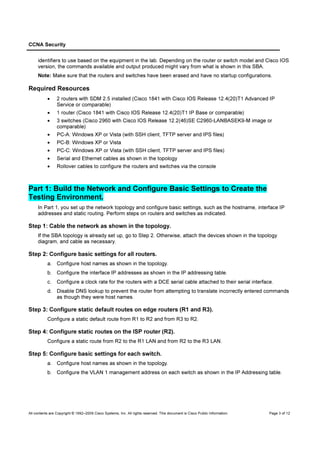 Ccnas sba simple | PDF