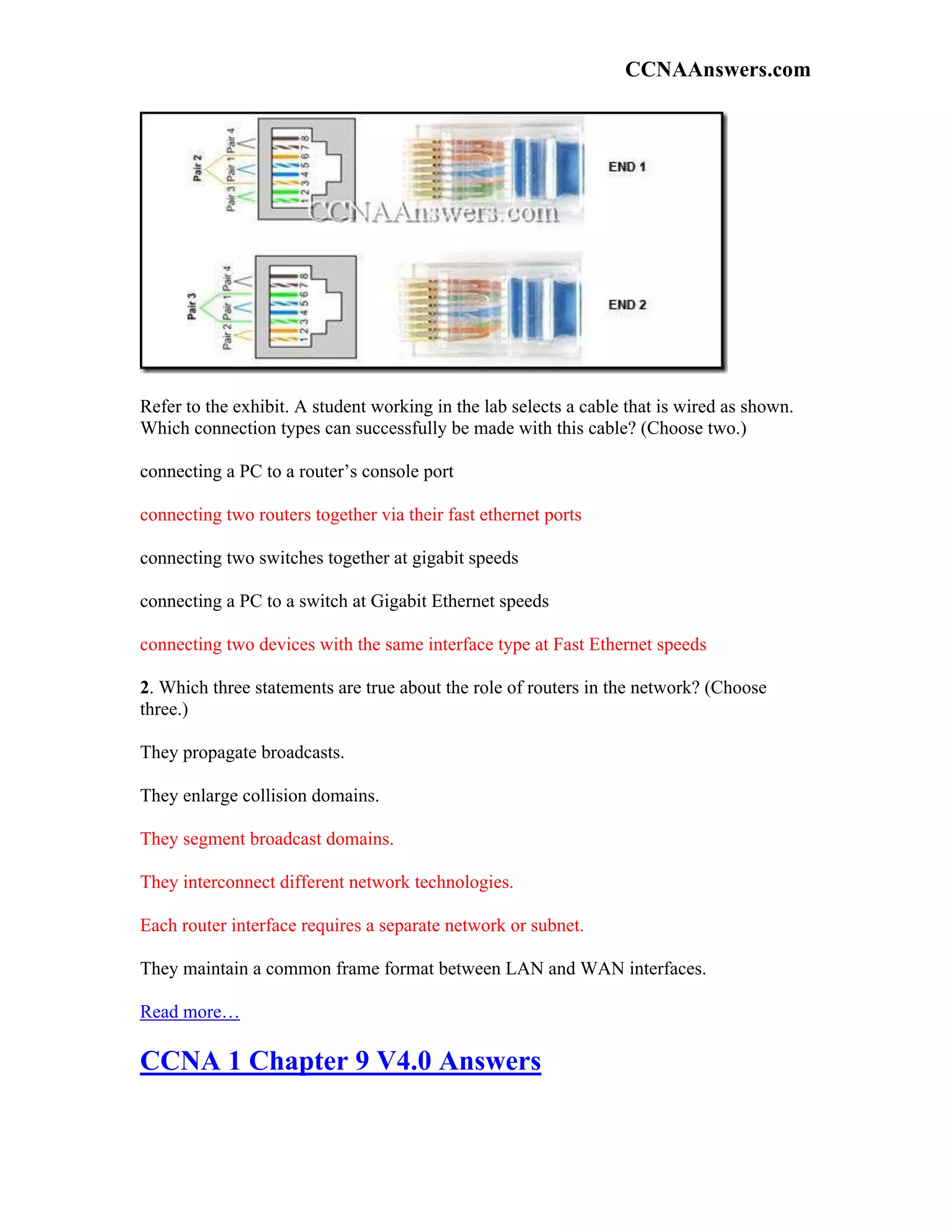 Ccna study | PDF