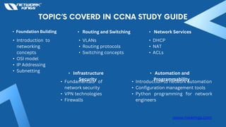 CCNA STUDY GUIDE in 60 Days | PPT