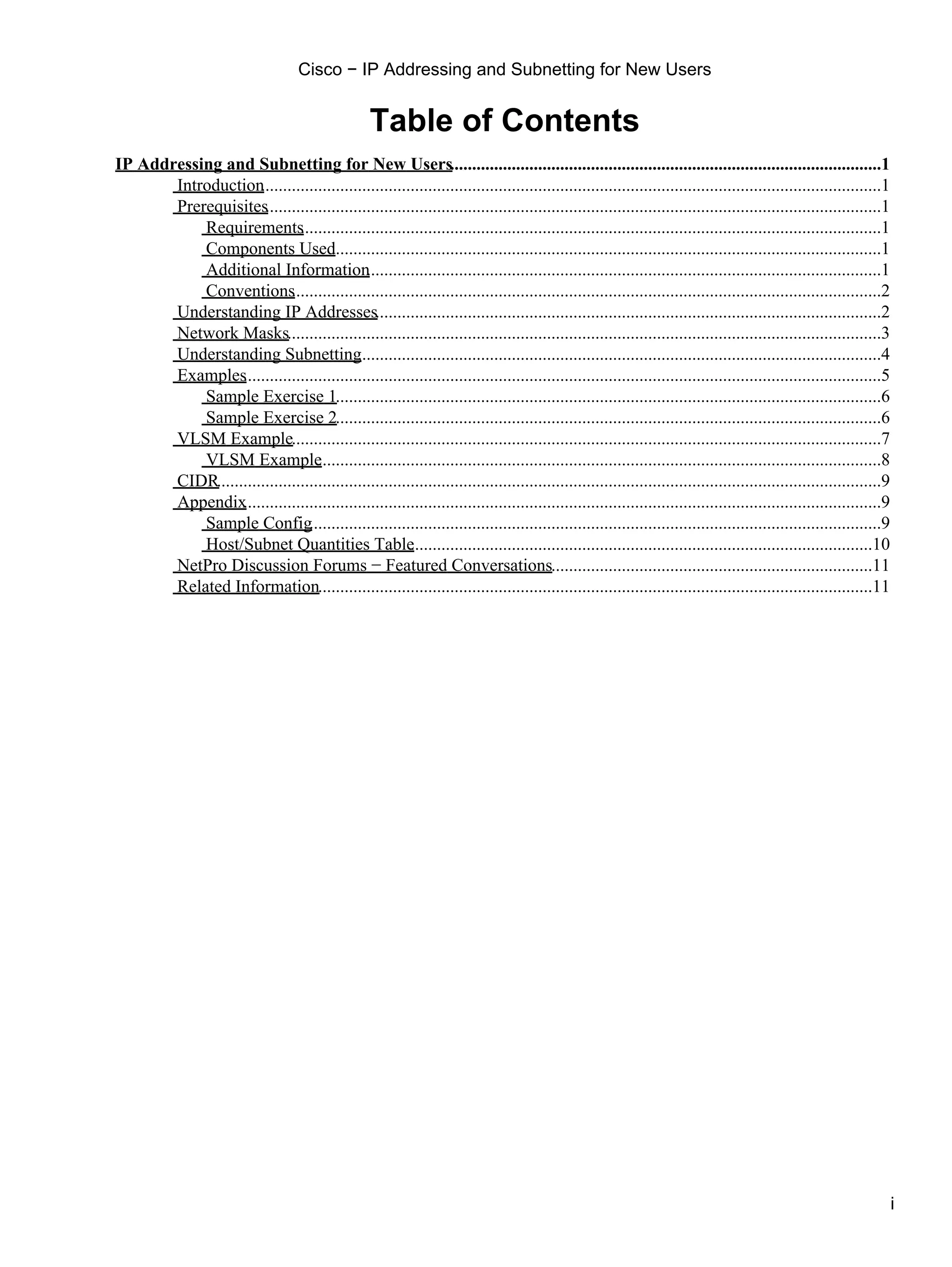 Ccna Subnetting And Vlsm Pdf 6720