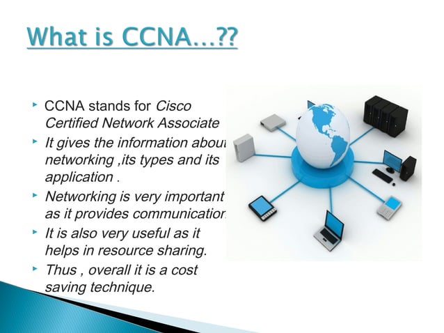 Ccna summer training ppt | PPT