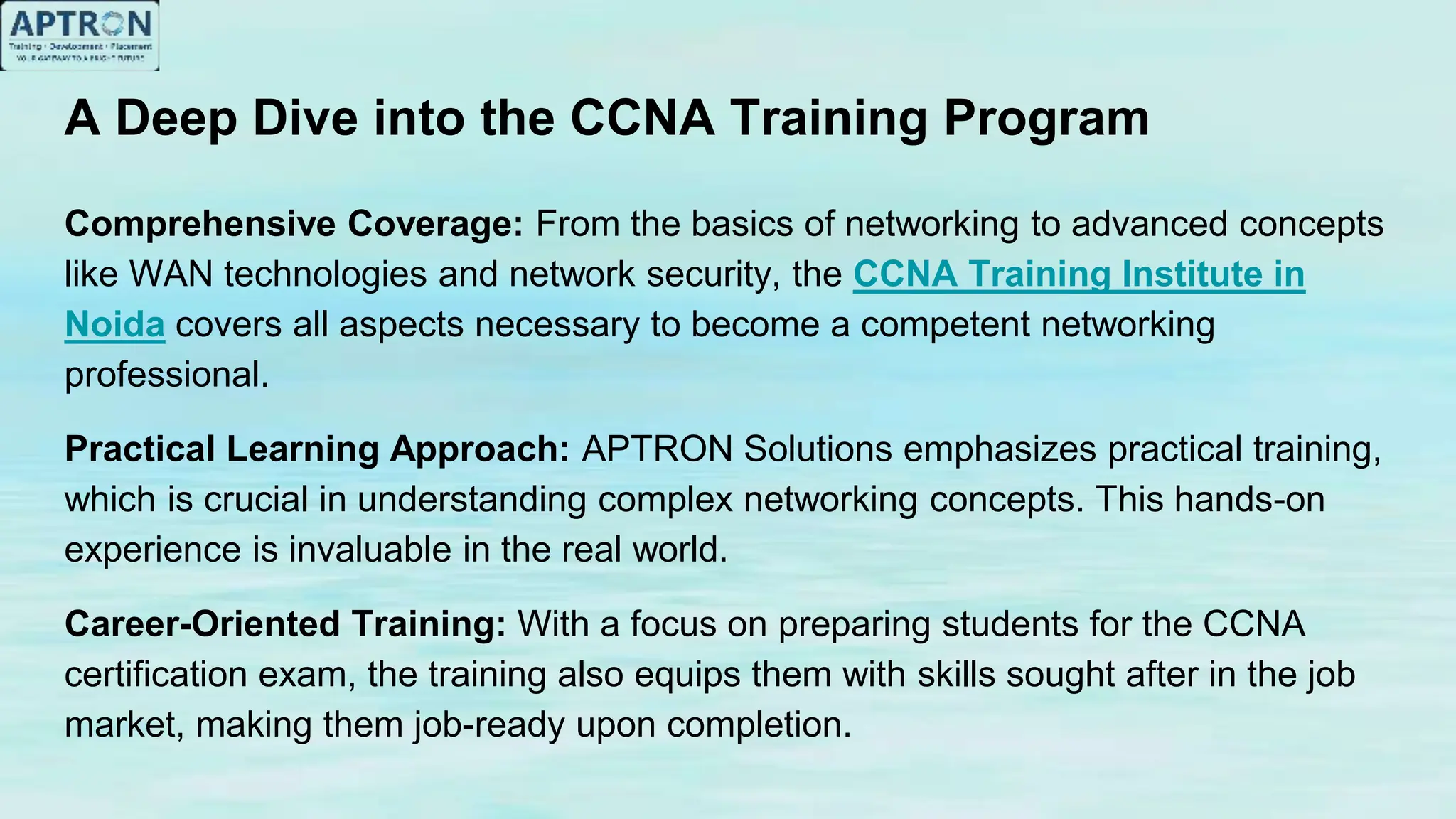 Best CCNA Training Institute in Noida.pptx