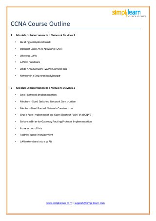 Online CCNA Study Guide