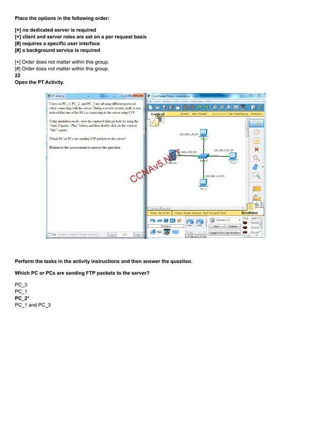 CCNA 1 Chapter 10 v5.0 2014 | PDF