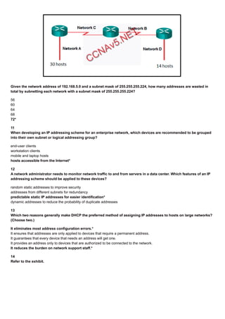 CCNA 1 Chapter 9 v5.0 2014 | PDF