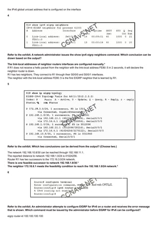Ccnav5.org ccna 3-v50_final_exam_2014 | PDF