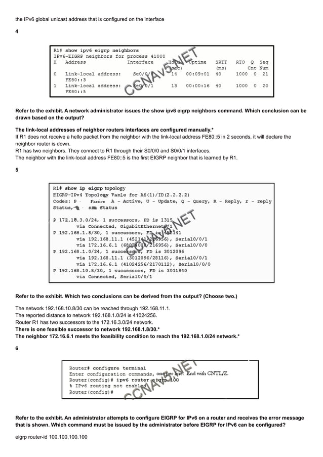 Ccnav5.org ccna 3-v50_final_exam_2014 | PDF
