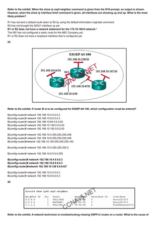 Ccnav5.org ccna 3-v50_final_exam_2014 | PDF