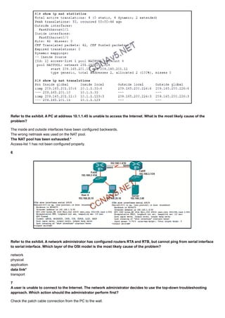 Ccnav5.org ccna 4-v50_practice_final_exam | PDF