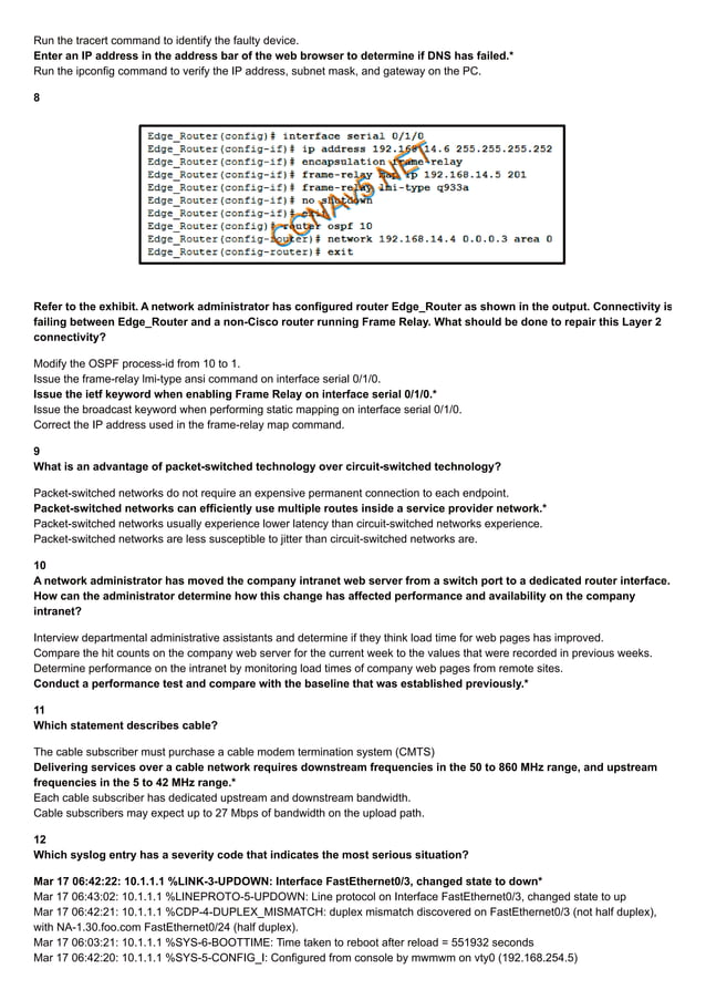 Ccnav5.org ccna 4-v50_practice_final_exam | PDF