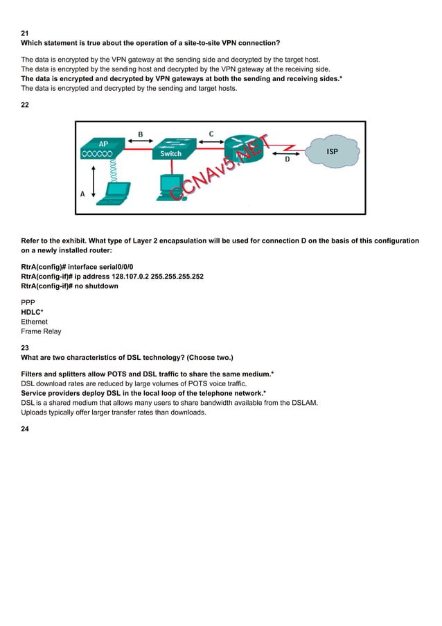 Ccnav5.org ccna 4-v50_practice_final_exam | PDF