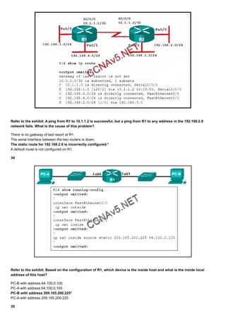 Ccnav5.org ccna 4-v50_practice_final_exam | PDF