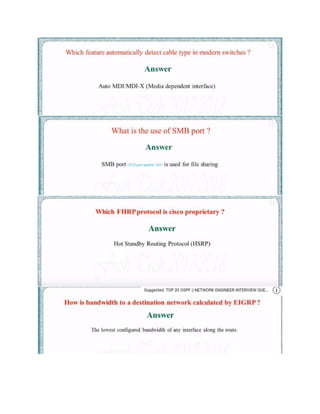 Ccna viva question | PDF