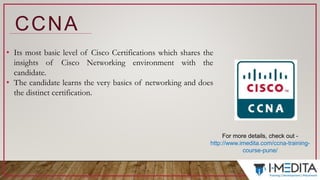 Difference between CCNA and CCNP | PPT
