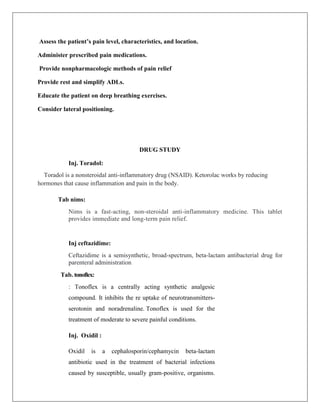 CCN case study Muhammad alam (pleural effusion)-1.docx | Lung and ...