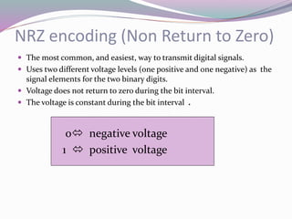 Encoding Techniques | PPTX